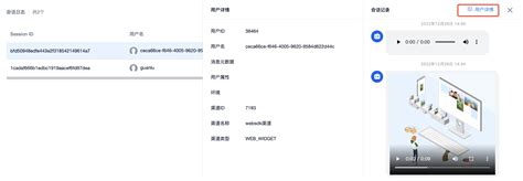 会话日志与消息日志 Laiye Conversational Ai Platform On Premise Edition