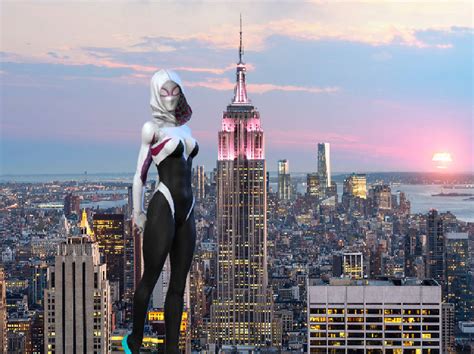 Spider Gwen Giantess Growth 3 3 Request By Skate Goats On Deviantart
