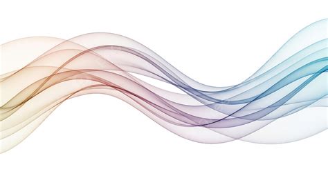 Elegant Flowing Wave Lines With Soft Gradients Background Waves Soft