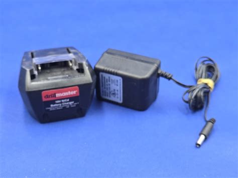 Drill Master 18v Nicd Battery Charger 69651 Only Ebay
