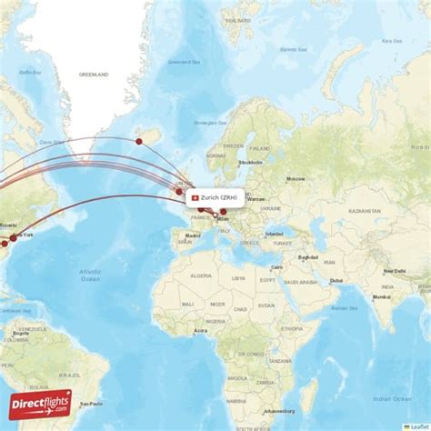 Direct Flights From Zurich To New York Zrh To Jfk Non Stop