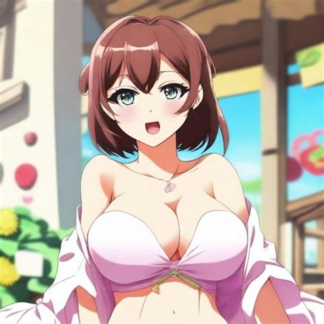Playful Anime Vibe Teasing And Fun