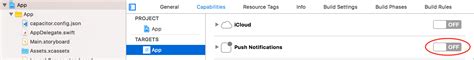 Push Notifications Capacitor Documentation