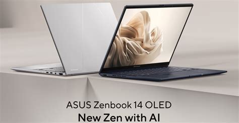ASUS ZenBook OLED With K Hz OLED Display Intel Core Ultra Processors Launched