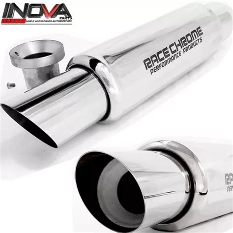 Abafador Tipo Jk Esportivo Inox Escapamento 4pol Pro Series