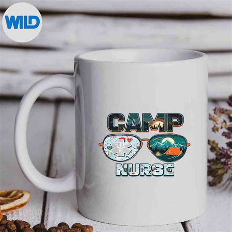 Camp Nurse Nursing Svg Camp Nurse Nursing Outdoor Summer Camping Sunglass Svg Wildsvg