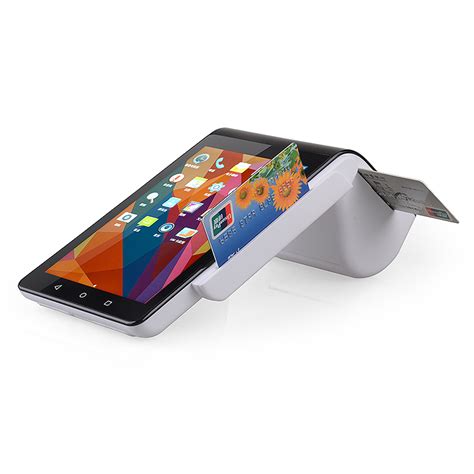 Dual Screen All In One POS Android 7 0 POS Terminal With NFC Msr Printer Scanner POS And EMV