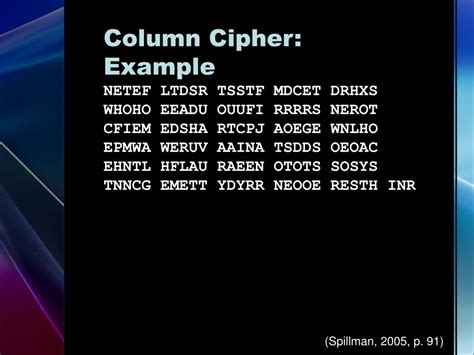 ppt classical transposition ciphers powerpoint presentation free