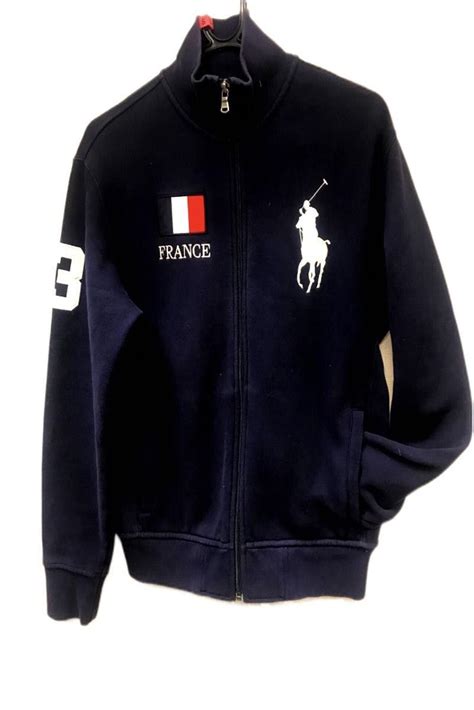 Ralph Lauren Ralph Lauren Navy Full Zip Sweatshirt In Navy Grailed