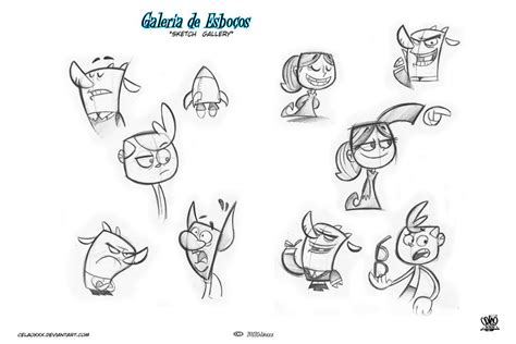 Jimmy Two Shoes Sketch Page 2 By Celaoxxx On Deviantart