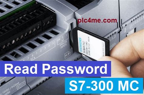Unlock S7 300 Memory Card Password Reader Plc4me Com