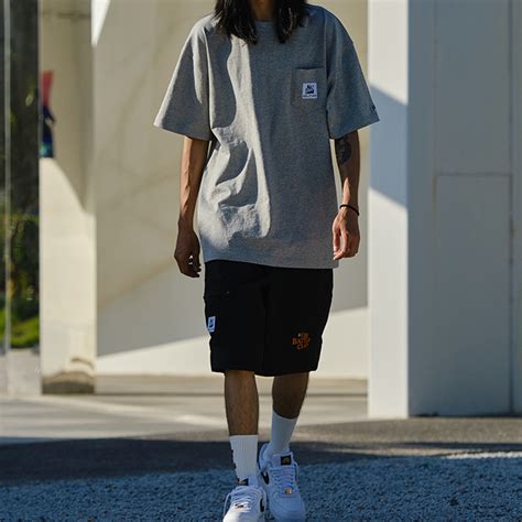 超值套装battles夏季休闲纯棉短袖短裤宽松t恤