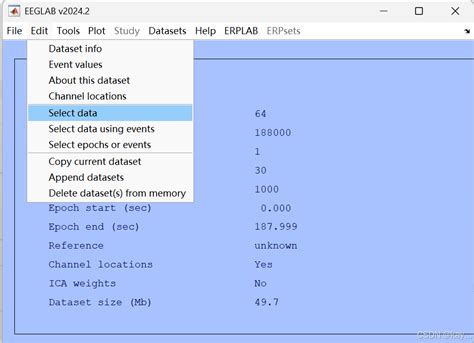 研一脑电小白日记 之 预处理脑电数据neuracle Eeg Data Csdn博客