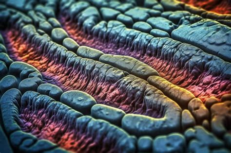 Premium Photo A Close Up Of A Section Of A Cell Phone With A Colorful Background Generative Ai