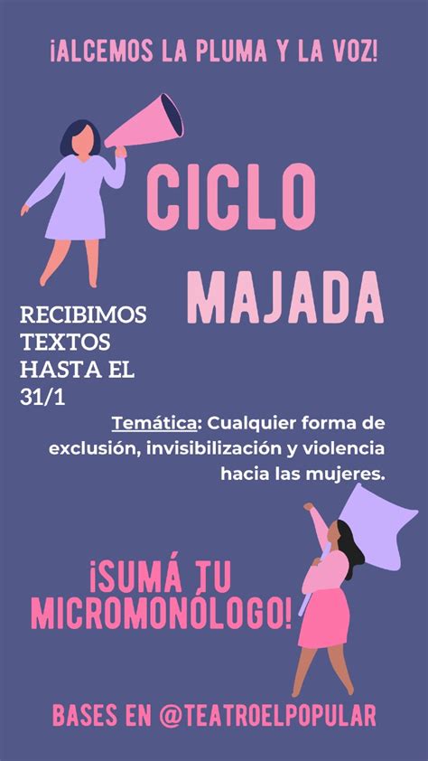 Convocatoria Nuevo Ciclo Majada Sergio Lapegue