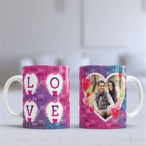 12 Diseños Plantilla Tazas Love San Valentin Archivos Editab