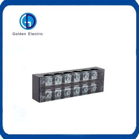 Tb Series Fixed Terminal Block Strip 15a 4p Double Row Screw 600v