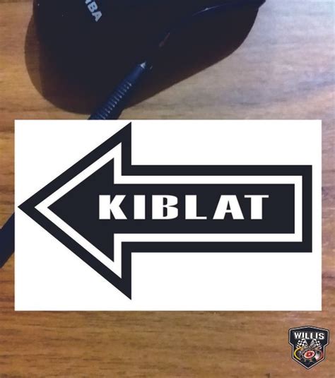 Jual Stiker Arah Kiblat Muslim Sholat Sticker Cutting Di Lapak Willis Bukalapak