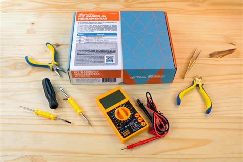 Kit Básico De Ferramentas Para Makers Loja Vida De Silício