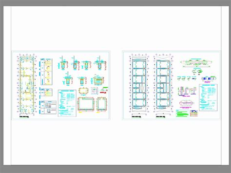 Plan De Fondation Et Dalle Allégée Dans Autocad Cad 199 Mb Bibliocad