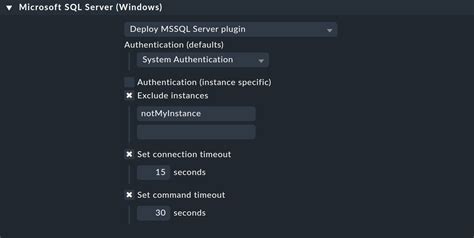 Monitoring Mssql With The Legacy Plug In