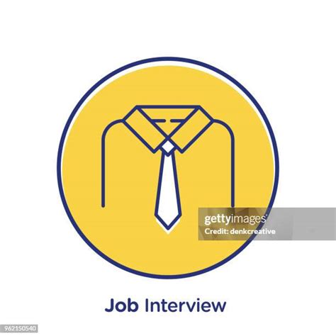 Job Interview Icons High Res Illustrations Getty Images