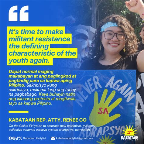 Kabataan Pl To Ph Youth Embrace New Kabataan Partylist Facebook