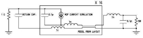 The Schematic Of The Equivalent Circuit For The Return Current Path Download Scientific