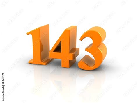 number 143 Stock-Illustration | Adobe Stock