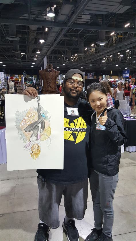 My Spider Gwen Commission Done By Peach Momoko Scrolller