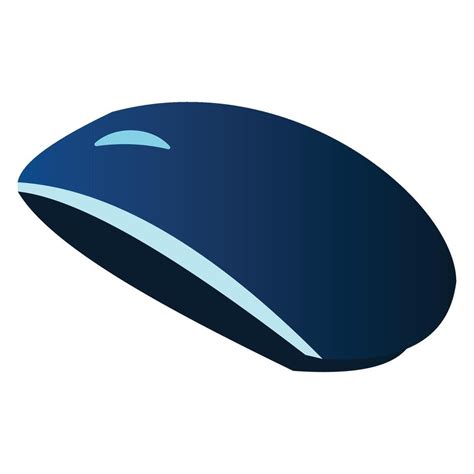 Isometric Gaming Mouse Personal Computer Hardware Components Modern Mouse Illustration