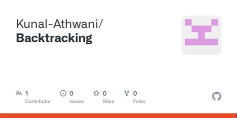 Github Kunal Athwanibacktracking