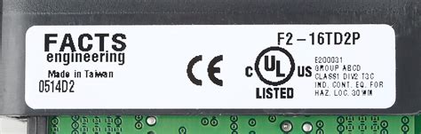 Discrete Output Module 16 Pt 12 24 Vdc Pn F2 16td2p Automationdirect