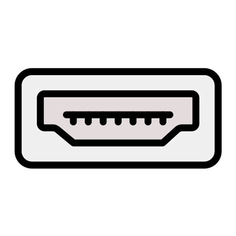 Usb Port Generic Outline Color Icon