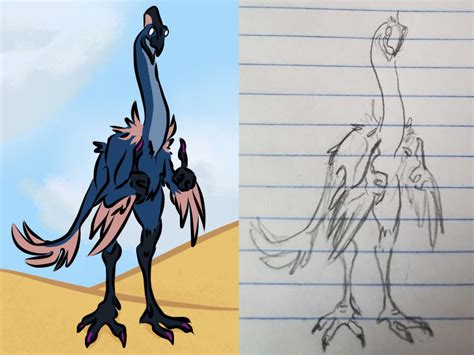 Ark Gigantoraptor By Opaldel On Deviantart