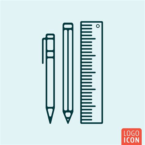 School Supply Icon 557858 Vector Art At Vecteezy