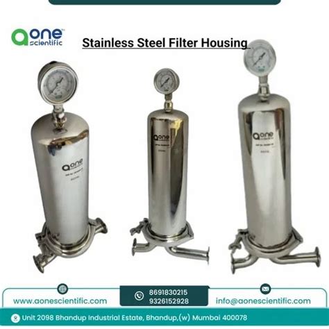 Stainless Steel Inline Filter Holder Ss 47mm Vacuum Filter Holder