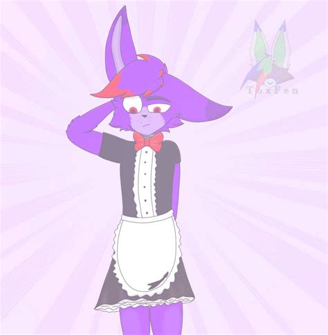Bonnie In A Maid Dress By Toxic12arts On Deviantart