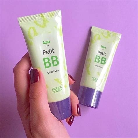 HOLIKA HOLIKA Petit BB Aqua SPF 25 face cream, 30 ml | Mēness aptieka