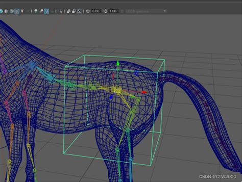 Maya绑定操作maya骨骼绑定 Csdn博客