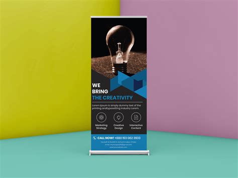 Creative Roll Up Design On Behance