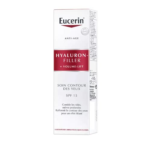 Eucerin Hyaluron Filler Volume Eye Cream With A Formula Rich In