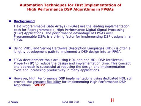 ppt automation techniques for fast implementation of high performance