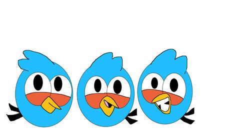 Angry Birds The Blues By Theladyartist On Deviantart