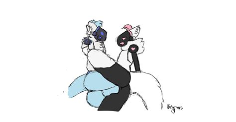 Rule 34 Anal Anal Sex Anthro Backsack Balls Bionic Arm Bionics Blue Body Blue Fur Clothing