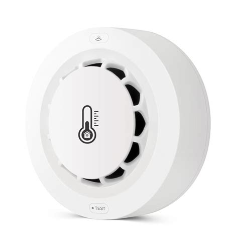Умный датчик Дым температуры и влажности Wi Fi Tuya Smart Life купить