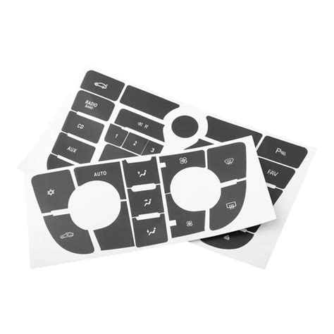 Restaurez Vos Commandes De Tableau De Bord Avec Kit Dautocollants