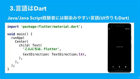 美しいUI高い開発効率Dart言語 クロスプラットフォームFlutter ログミーTech