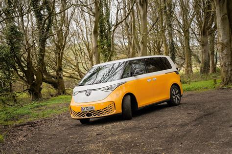Vw Id Buzz Electric Camper Bus Bursts With Color And Sustainability