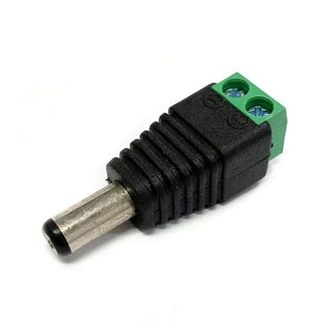 Dc Barrel Jack Screw Terminal Male Einstronic Enterprise